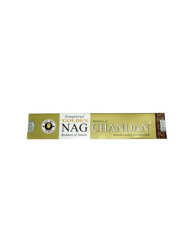 Vijayshree golden nag Chandan 15g – Marche Branche D'Olivier