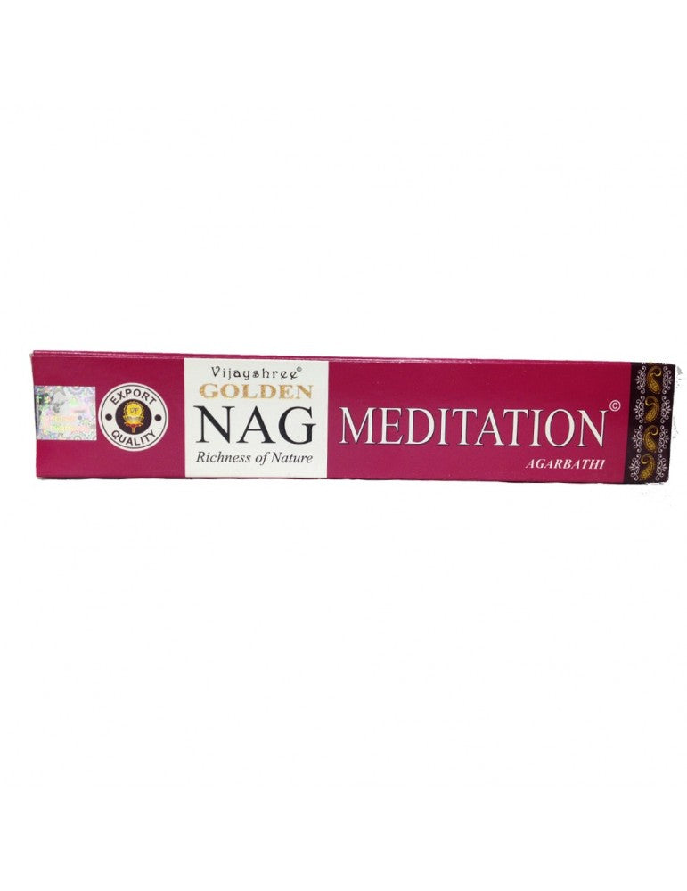 Vijayshree golden nag Meditation 15g – Marche Branche D'Olivier