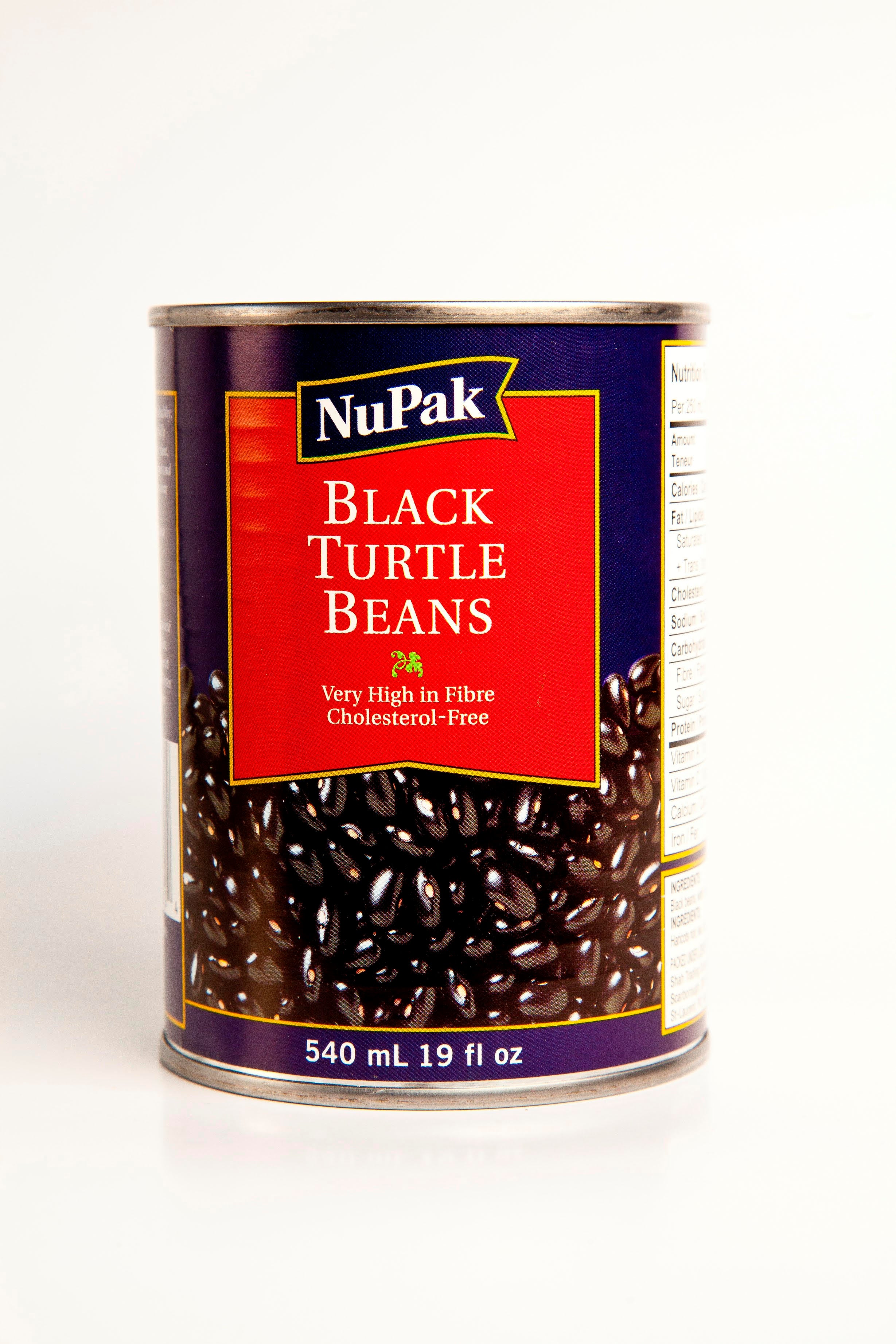 Nupak Haricots black turtle 540 ml – Marche Branche D'Olivier