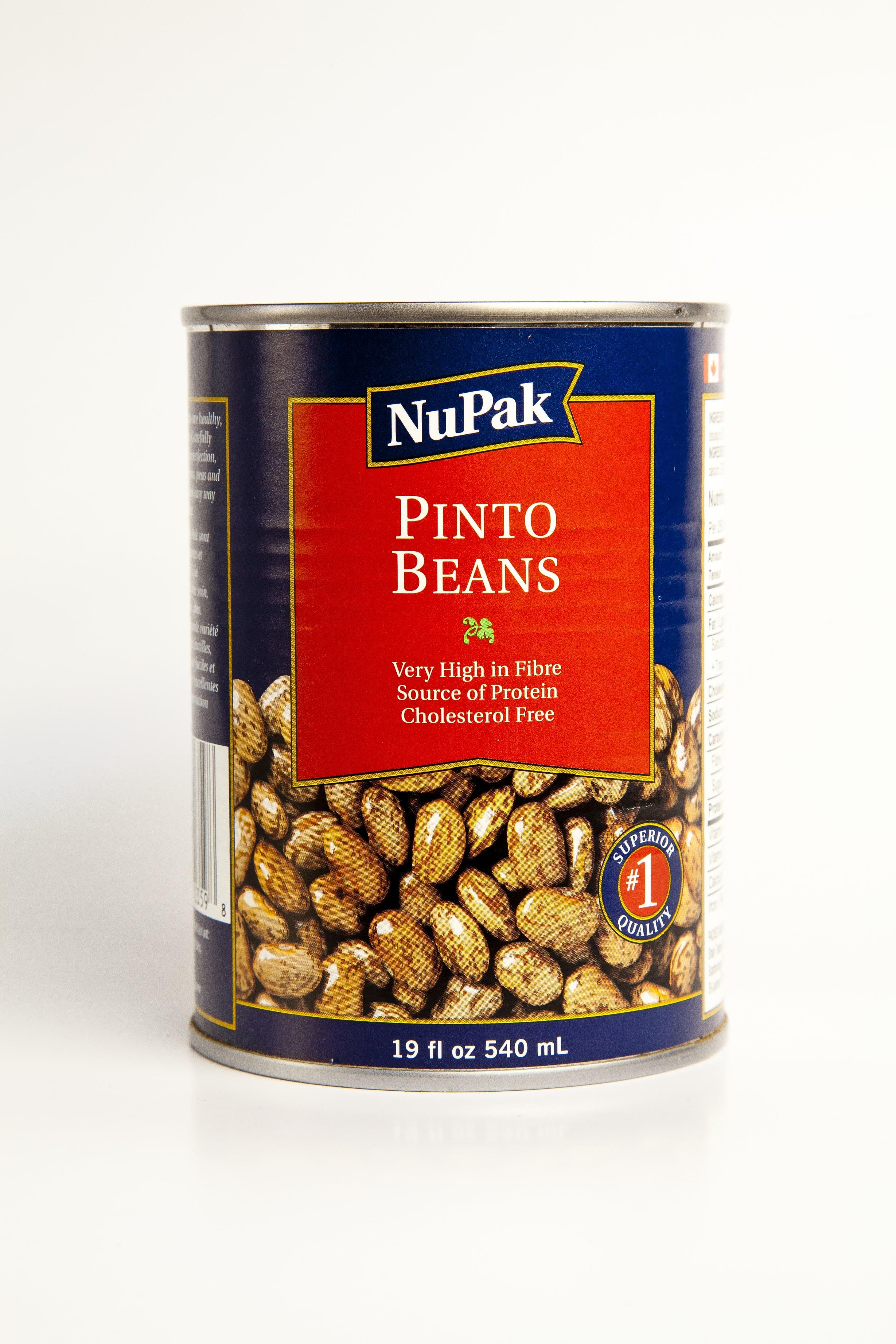 Nupak Haricots Pinto 540 ml – Marche Branche D'Olivier